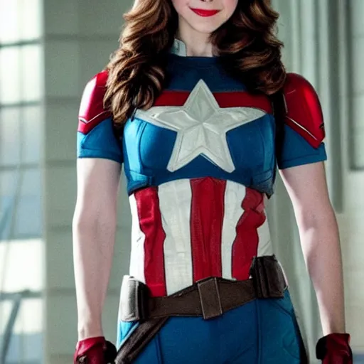 Alison brie as Captain America | Stable Diffusion | OpenArt