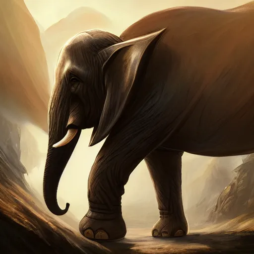 Anthropomorphized Elephant casting epic world spell, | Stable Diffusion ...