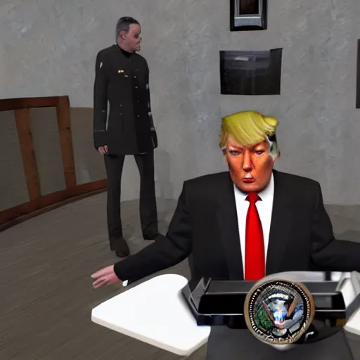 Donald Trump in gmod | Stable Diffusion | OpenArt
