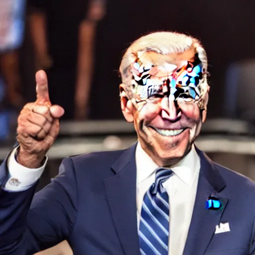 joe biden holding a lean cup in a rap music video | Stable Diffusion