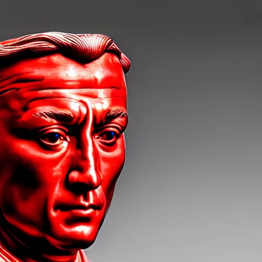 museum van damm portrait statue monument made from | Stable Diffusion ...