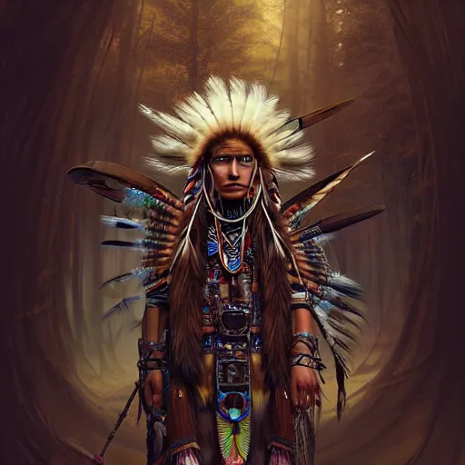 : native american tech, fantasy magic, steampunk, | Stable Diffusion ...