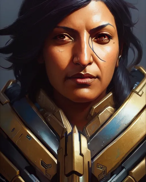 pharah from overwatch, character portrait, portrait, | Stable Diffusion ...