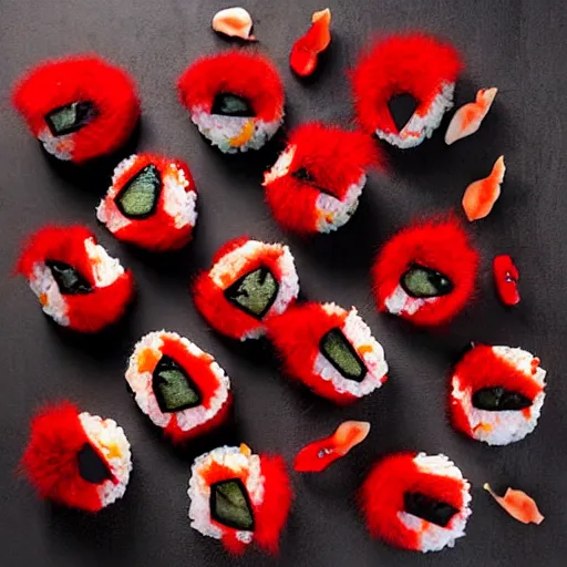 red furry sushi | Stable Diffusion | OpenArt