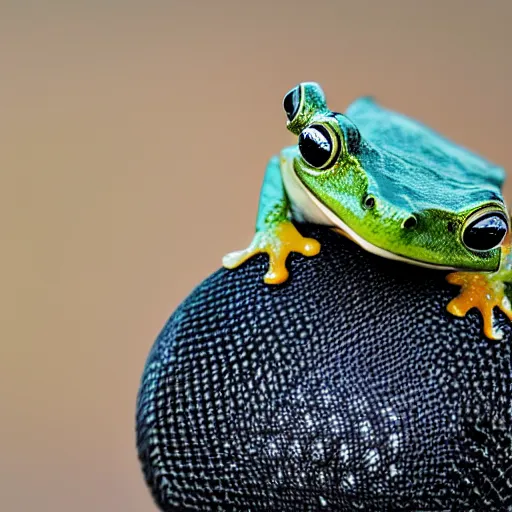 a microphone frog, nature photography, high resolution | Stable ...