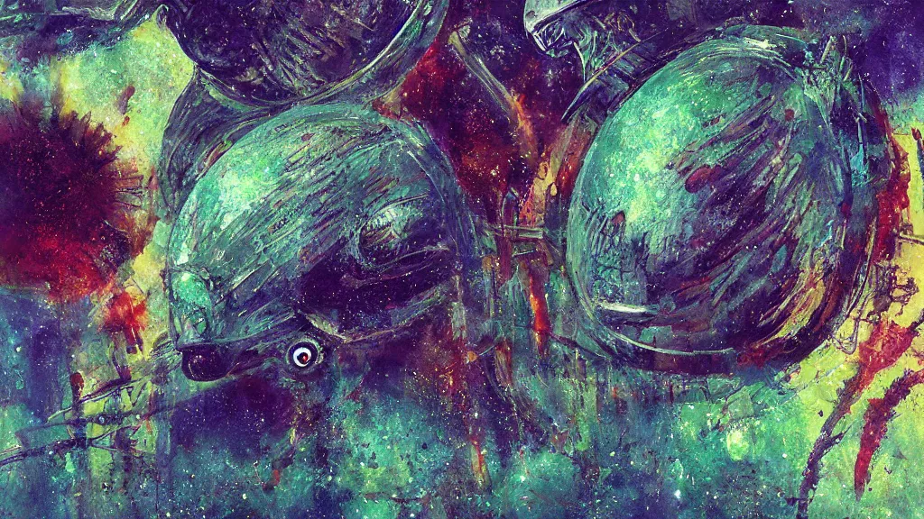 alien planet by Richard M Powers | Stable Diffusion | OpenArt