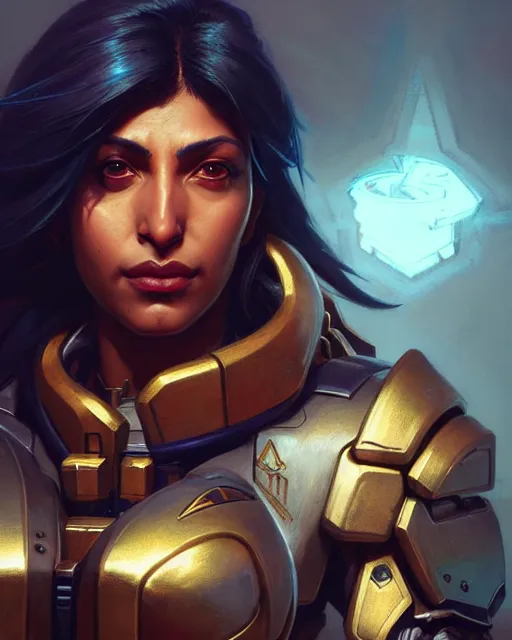 pharah from overwatch, character portrait, portrait, | Stable Diffusion ...