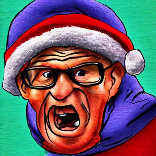 a hilarious grumpy old man wearing a funny hat and has | Stable ...