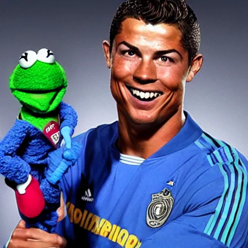 Christiano Ronaldo as a muppet | Stable Diffusion | OpenArt