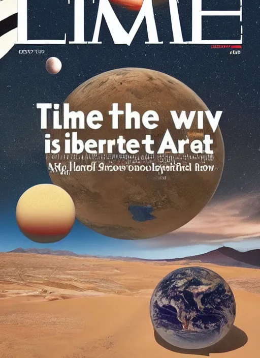 planet earth as a desert planet, time magazine | Stable Diffusion | OpenArt