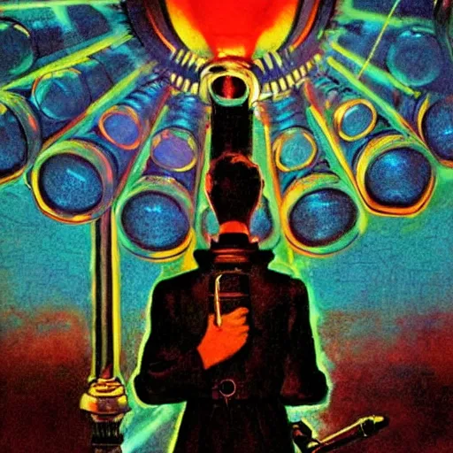 bioshock disco king Nikola Tesla atop the elevator | Stable Diffusion ...