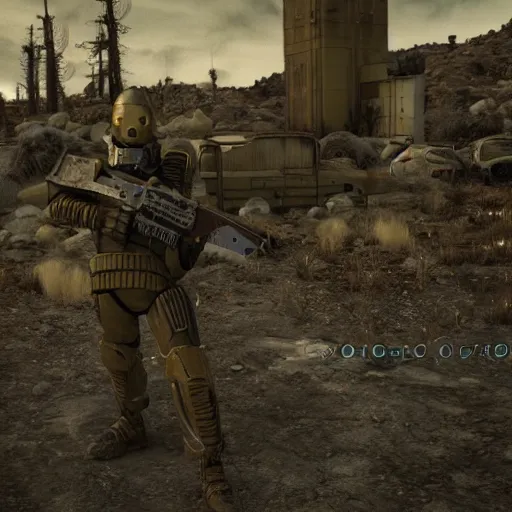 polaroid hyper realistic fallout New Vegas Caesar | Stable Diffusion ...