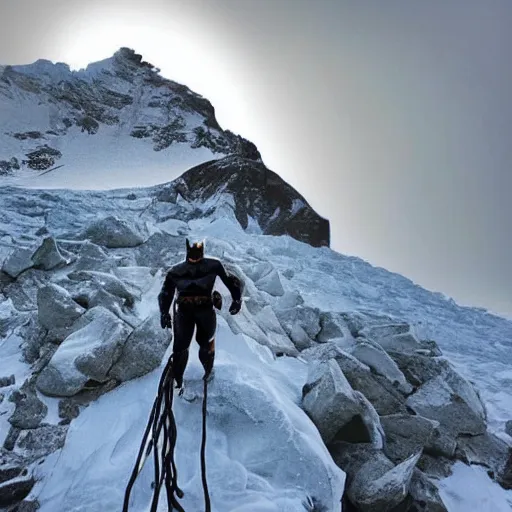 batman climbing mount everest | Stable Diffusion | OpenArt