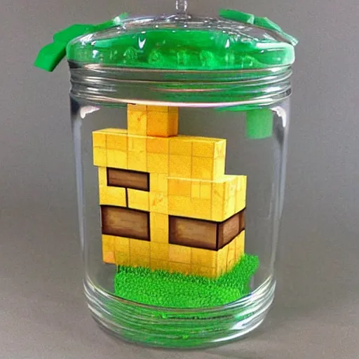 minecraft inside the jar | Stable Diffusion | OpenArt