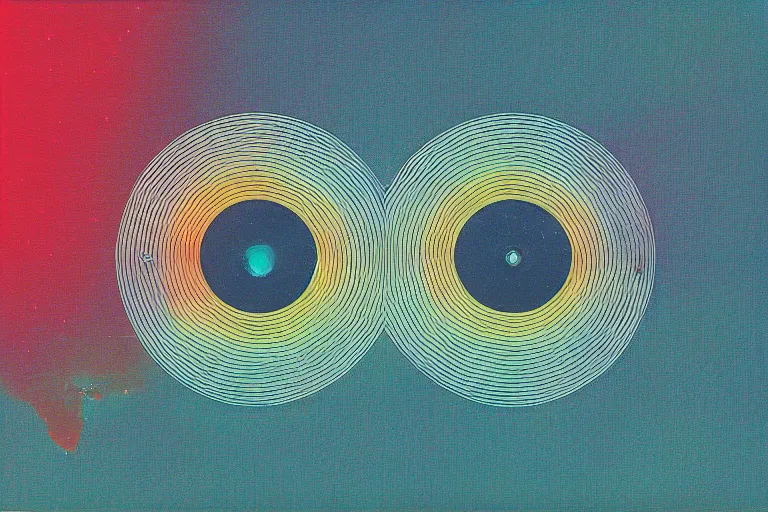 Boards of Canada Geogaddi, album cover, high quality | Stable Diffusion