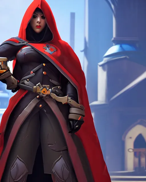 assassin hooded playable hero character in overwatch | Stable Diffusion ...