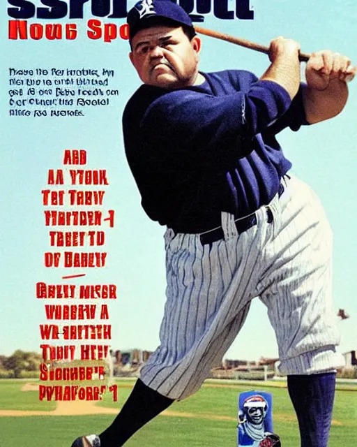babe ruth on cover of 2005 sports illustrated magazine | Stable ...