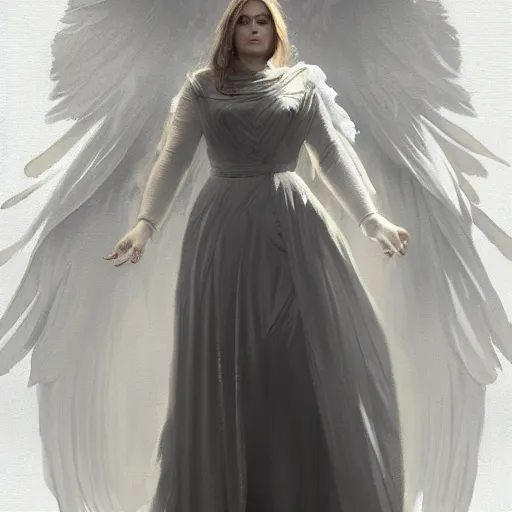 Adele as an angel, highly detailed, artstation, greg | Stable Diffusion | OpenArt