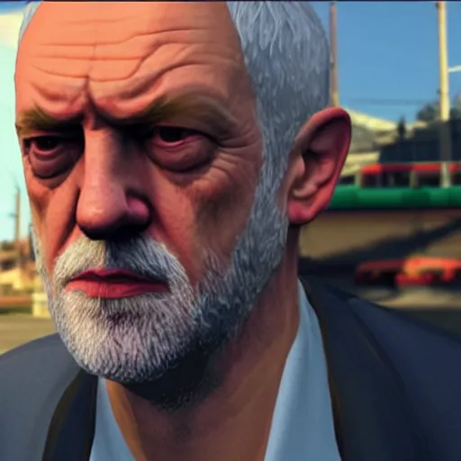 jeremy corbyn in grand theft auto 5 | Stable Diffusion | OpenArt