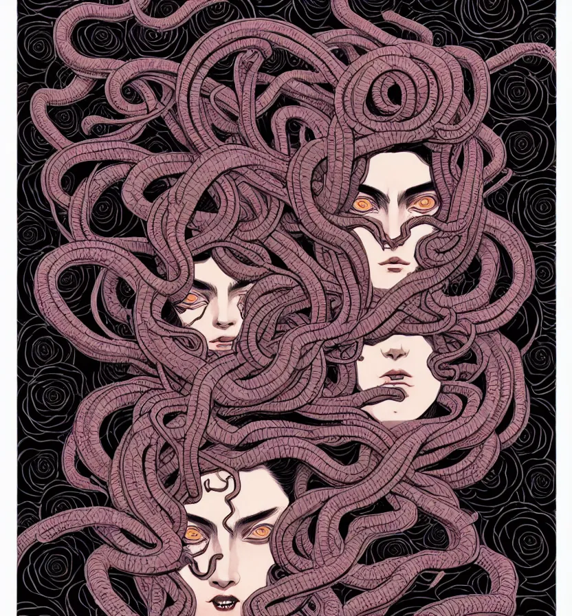 angry medusa, symmetrical portrait, realistic, full | Stable Diffusion ...
