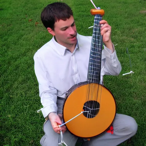 musical instrument made from a urinary catheter | Stable Diffusion