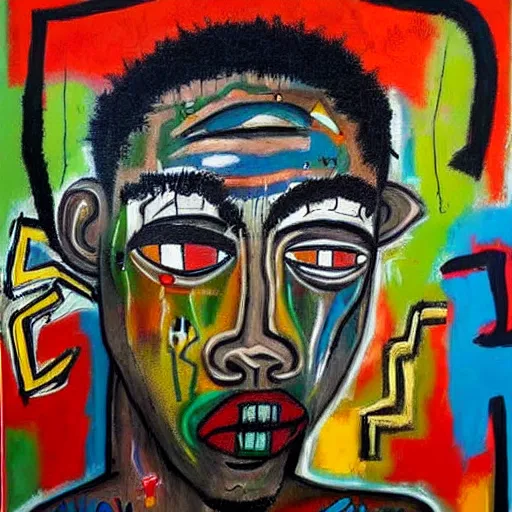 detailed neo expressionism oil painting of sad boy | Stable Diffusion ...