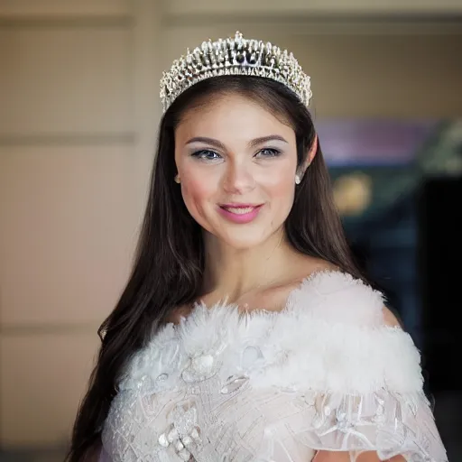 tiara on her head | Stable Diffusion | OpenArt