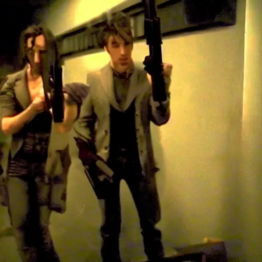 Still from Vampires Holding Guns 2: Reloaded, poor | Stable Diffusion