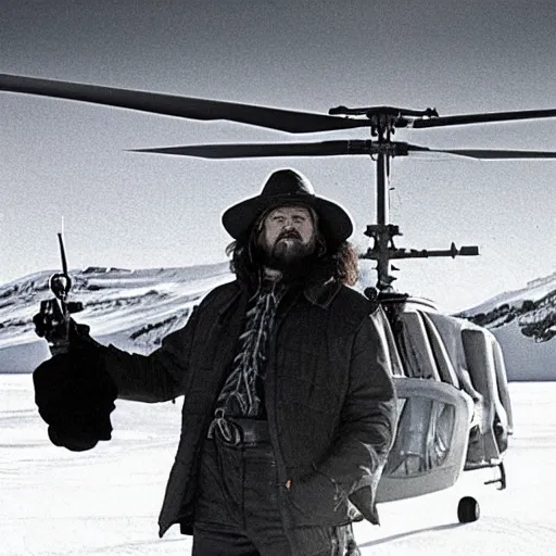 “MacReady (played by Kurt Russel) wearing an oversized | Stable ...