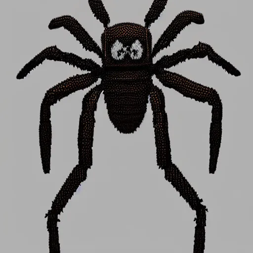 an anthropomorphic spider knitting a sweater out of | Stable Diffusion ...