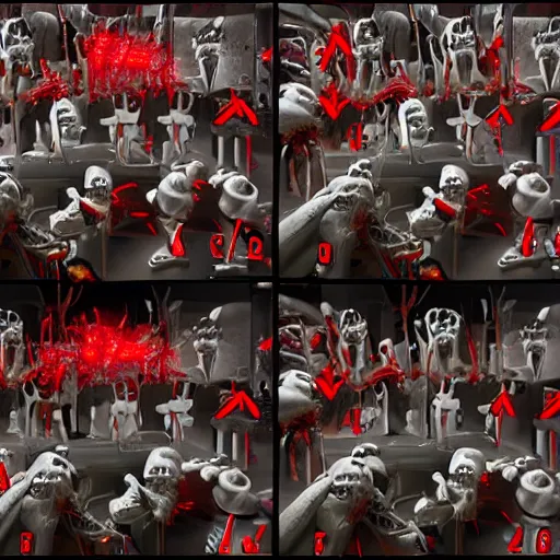 hundreds of scary zombies inside a McDonalds 4k scary, | Stable Diffusion | OpenArt