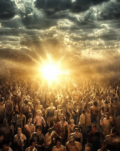 hyper realistic portrait photo of hell with people | Stable Diffusion ...