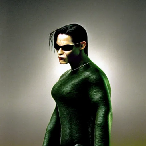 neo from the matrix played by Shrek, early screen test | Stable ...