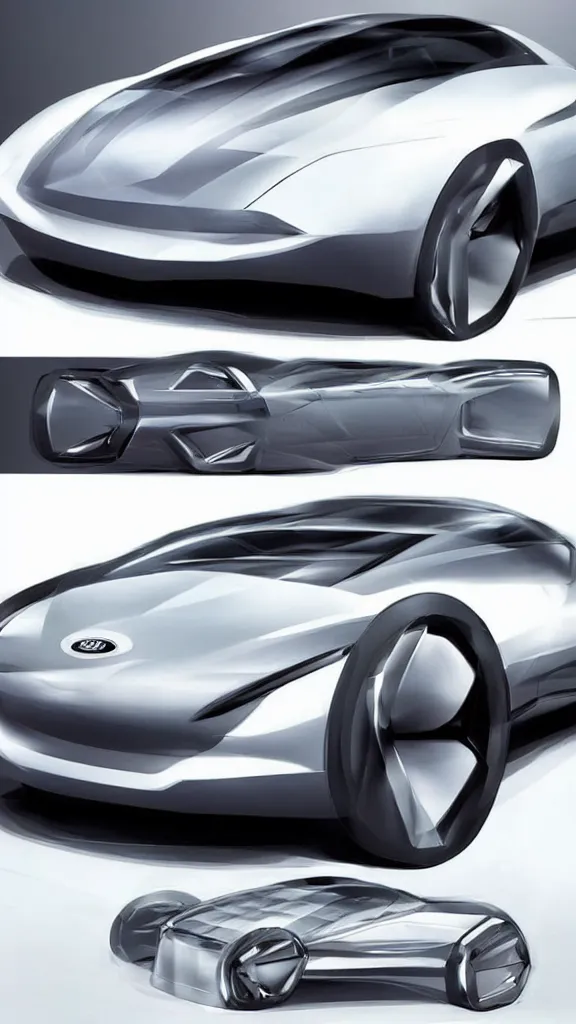 a car concept design made by ford in the year 3000. | Stable Diffusion ...