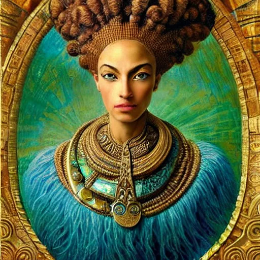 intricate detail, hyper detail, nefertiti, african | Stable Diffusion ...