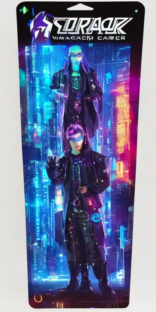 cyberpunk card display, futuristic mage, holo card, | Stable Diffusion ...