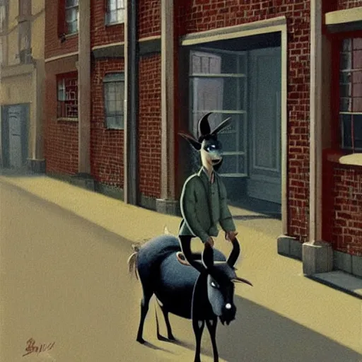 a painting by guy billout and sam toft of an evil | Stable Diffusion ...