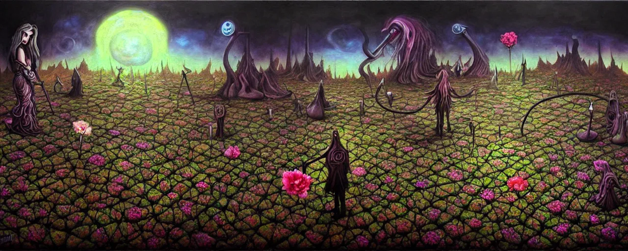 wasteland of the imaginal realms with whimsical demons | Stable Diffusion | OpenArt