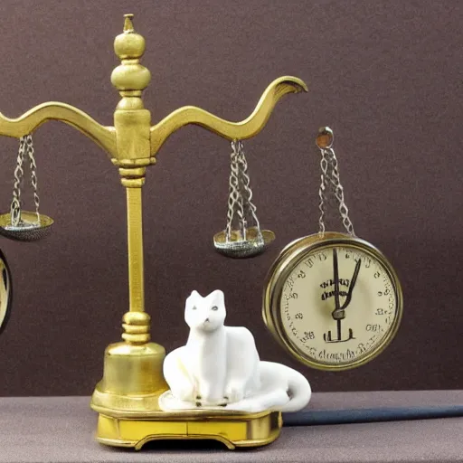 set of balance scales with weights, libra, weighing | Stable Diffusion ...