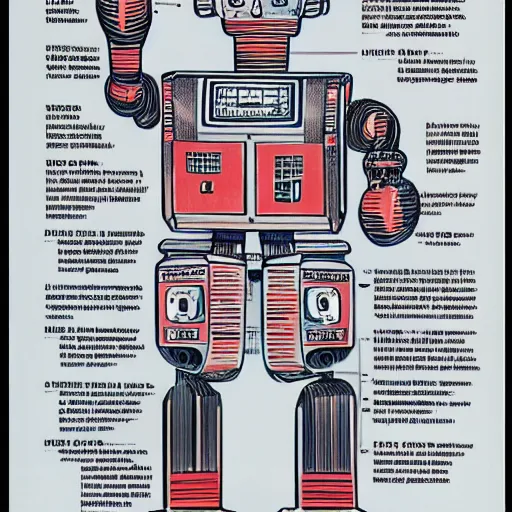 donald trump robot user manual, 1 9 8 0 style, | Stable Diffusion | OpenArt