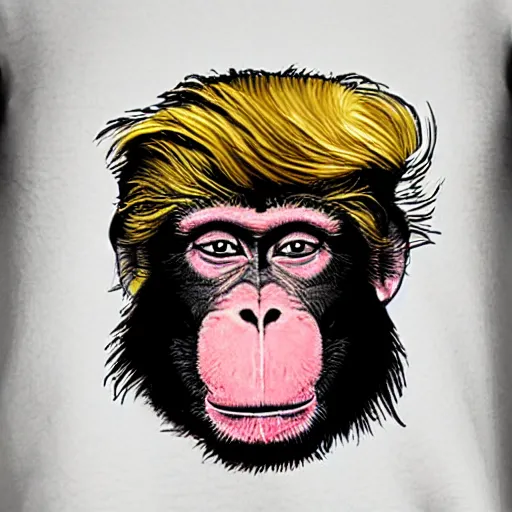 a monkey in a style of donald trump | Stable Diffusion | OpenArt