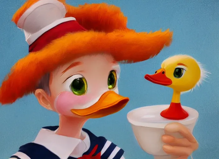 detailed concept art of a cute iconic anthropomorphic | Stable ...