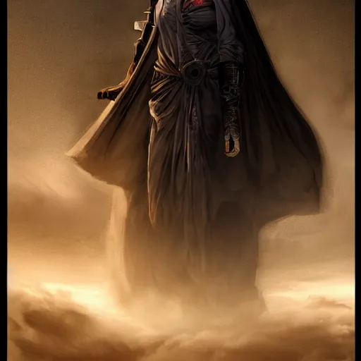 cloaked psionic, post-apocalyptic, mad max style, | Stable Diffusion