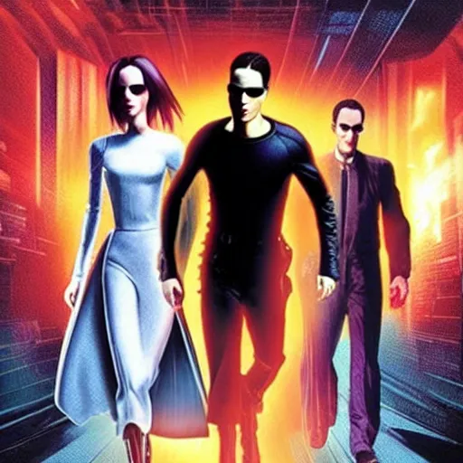 the matrix pixar movie. | Stable Diffusion