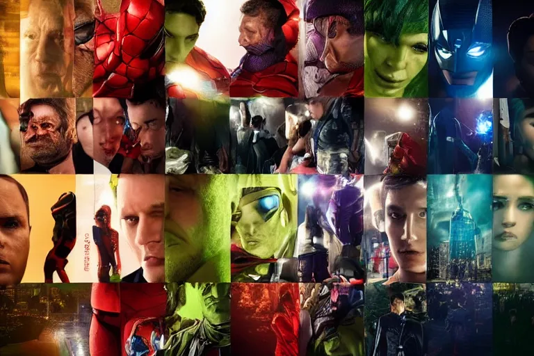 movie superhero team legion closeup, DC Marvel | Stable Diffusion | OpenArt