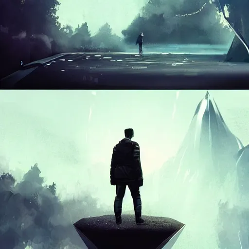 black mirror concept art, cinematography, guweiz, | Stable Diffusion ...