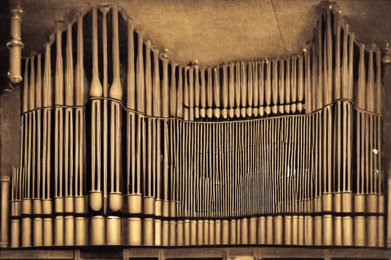 pipe organ made of blood and bones by goya and | Stable Diffusion