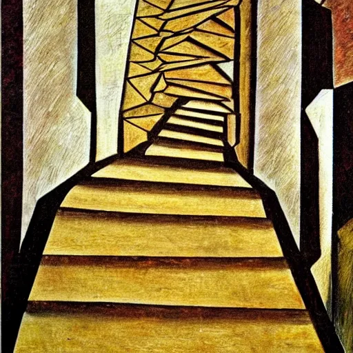 footsteps leading a path forward, abstract art in the | Stable Diffusion