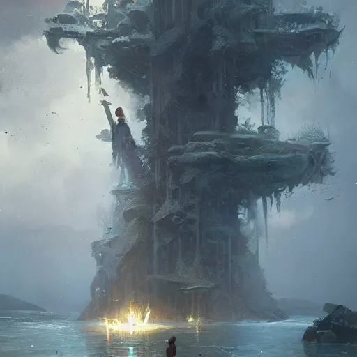 hyper realistic fantasy, by greg rutkowski | Stable Diffusion | OpenArt