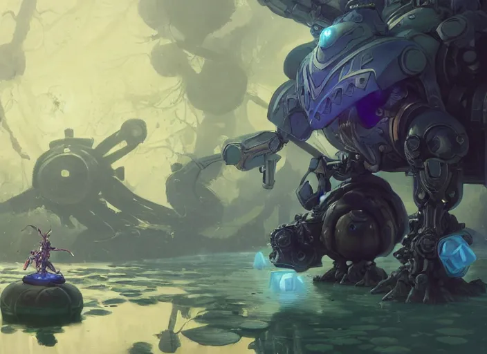 wide view picture of a mech armor witch, sitting on | Stable Diffusion ...